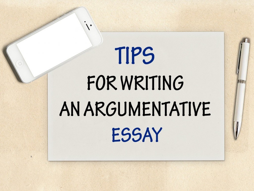  Tips for writing argumentative essay